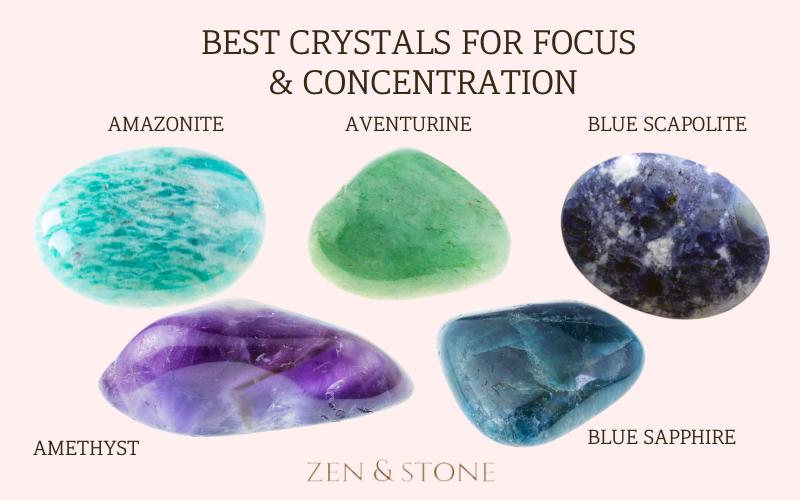 20 Best Crystals For Focus & Concentration – Zen & Stone