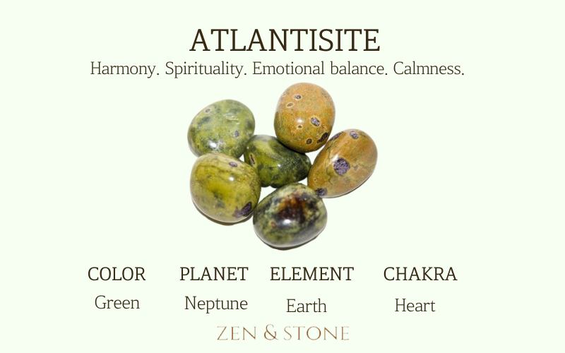 Atlantisite – Meaning, Uses, & Healing Properties – Zen & Stone