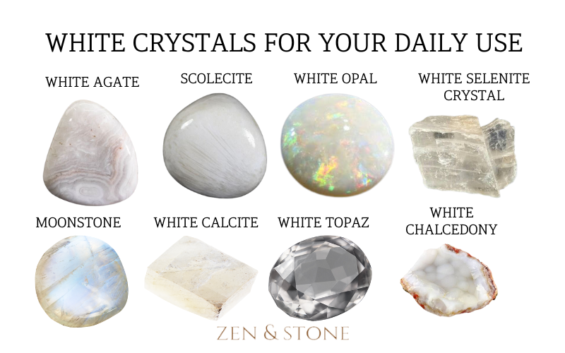 White Crystal: Uses, Meaning & Healing Properties – Zen & Stone