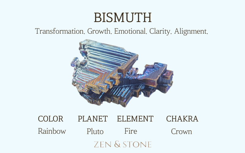 Bismuth – Meaning, Uses, & Healing Properties – Zen & Stone