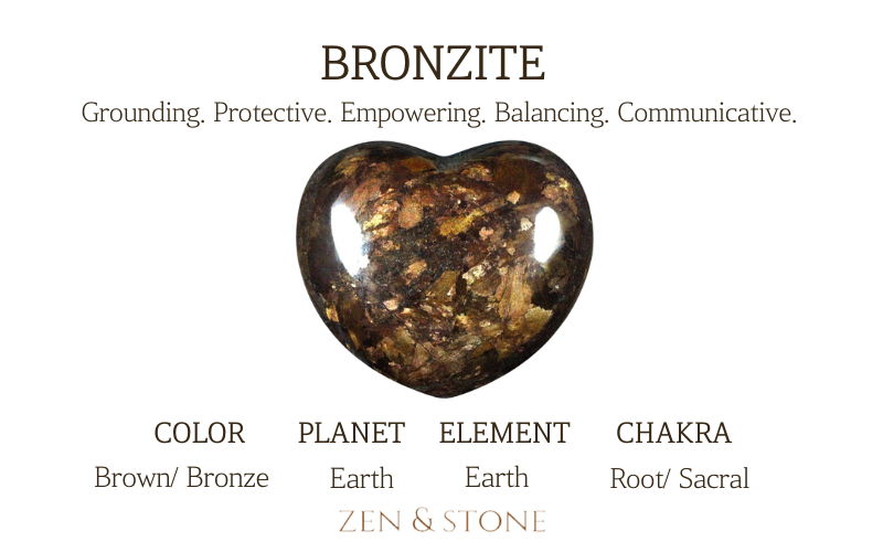 Bronzite – Meaning, Uses, & Healing Properties – Zen & Stone