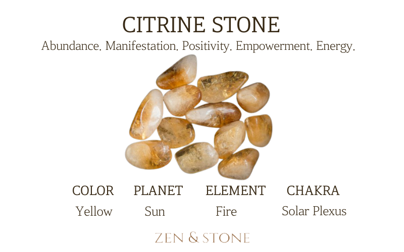 Citrine Crystal – Meaning, Uses, & Healing Properties – Zen & Stone