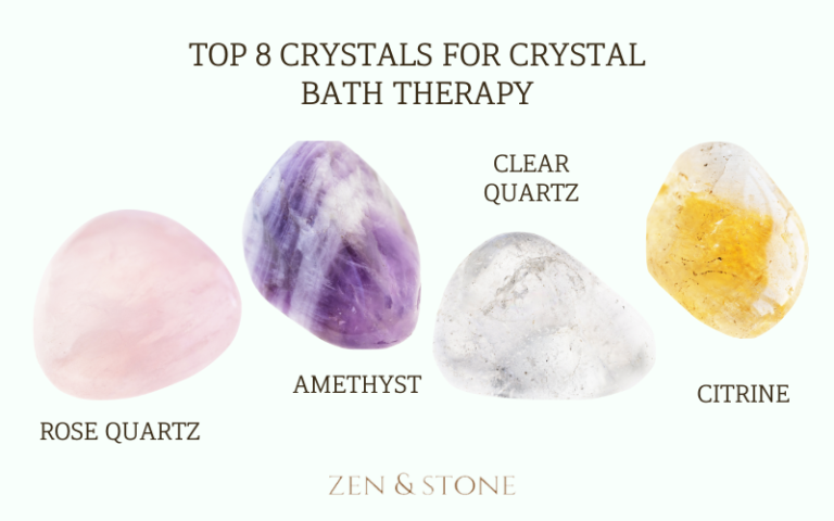 Top 8 Crystals for Crystal Bath Therapy – Zen & Stone
