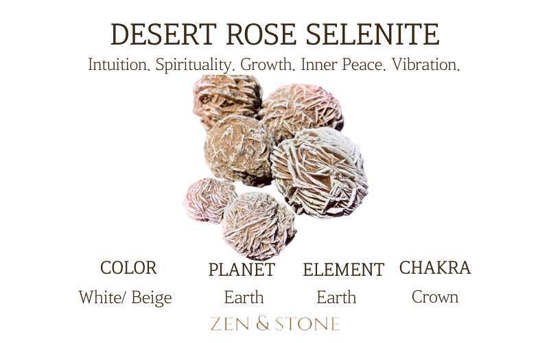 Desert Rose Selenite – Meaning, Uses, & Healing Properties – Zen & Stone