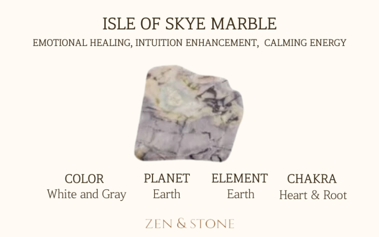 Isle of Skye Marble – Meaning, Uses, & Healing Properties – Zen & Stone