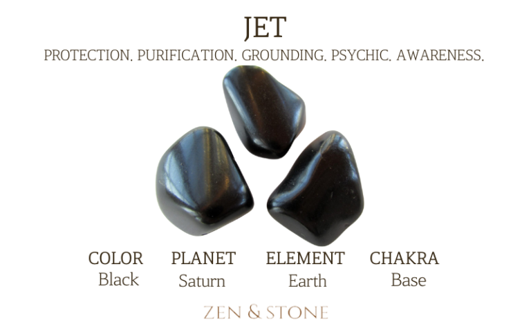 Jet – Meaning, Uses, & Healing Properties – Zen & Stone