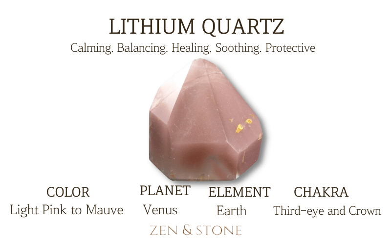 Lithium Quartz – Meaning, Uses, & Healing Properties – Zen & Stone