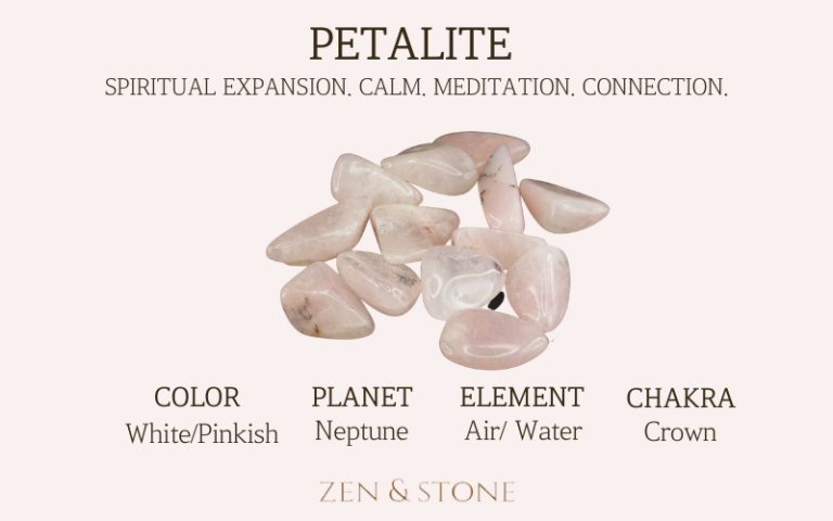 Petalite – Meaning, Uses, & Healing Properties – Zen & Stone